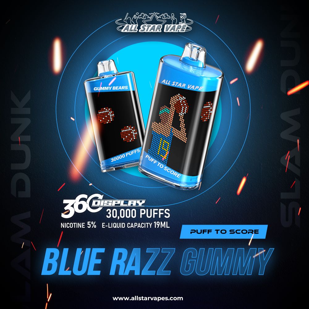 Blue Razz Gummy - All Star Vape